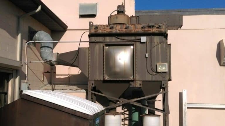 Vertical Dust Collectors from Competitors Don't Stand Up to CMAXX